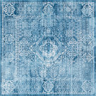 Bungalow Rose Rosamonde Oriental Area Rug in Blue & Reviews | Wayfair