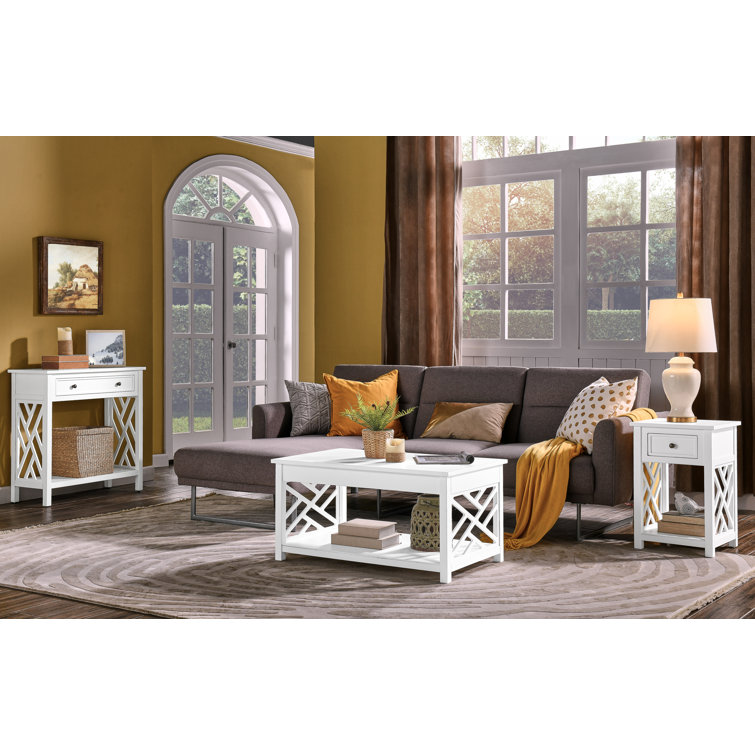 Rosalind Wheeler Lund 3 Piece Table Set & Reviews | Wayfair