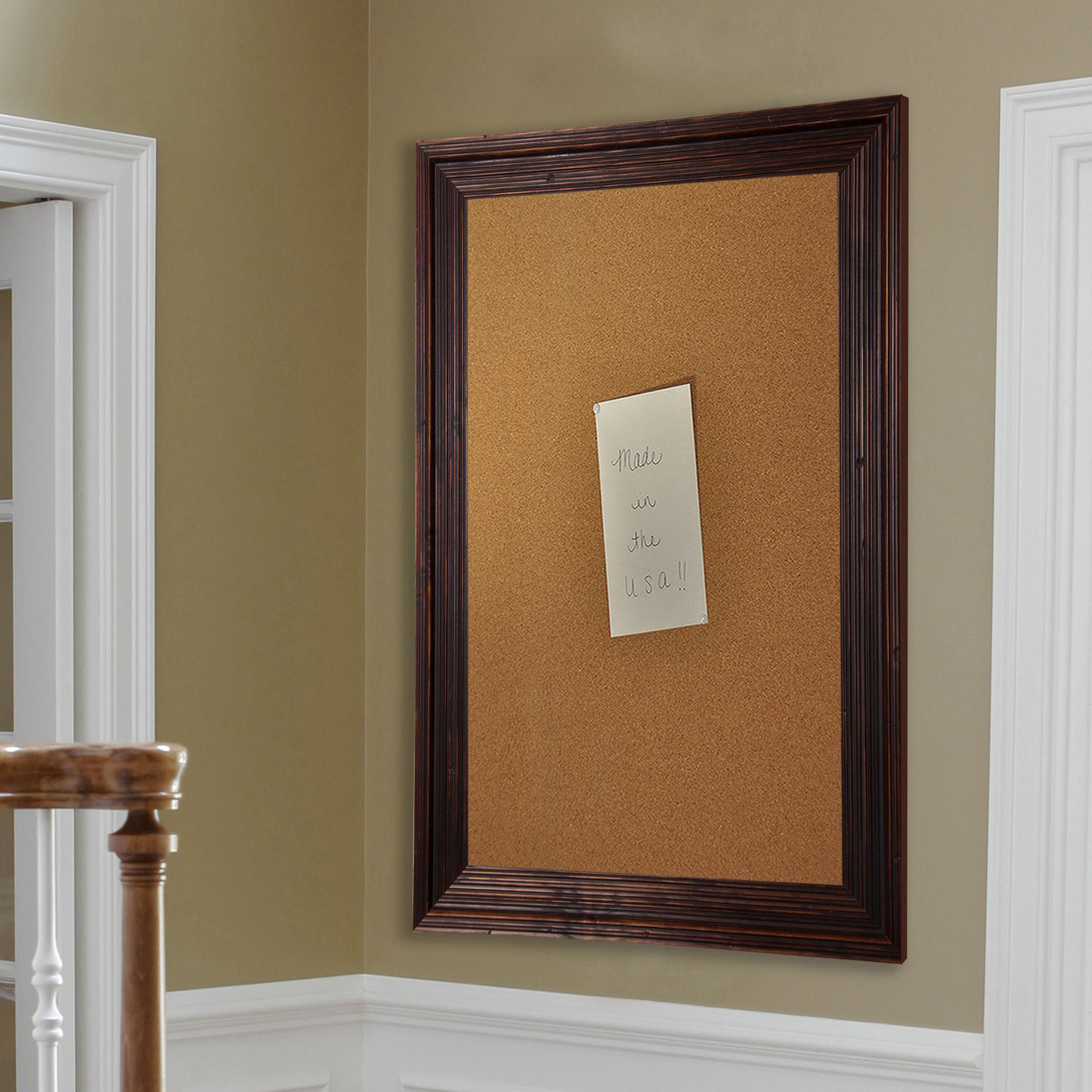 Lark Manor Linlin Wall Mounted Bulletin Board | Wayfair