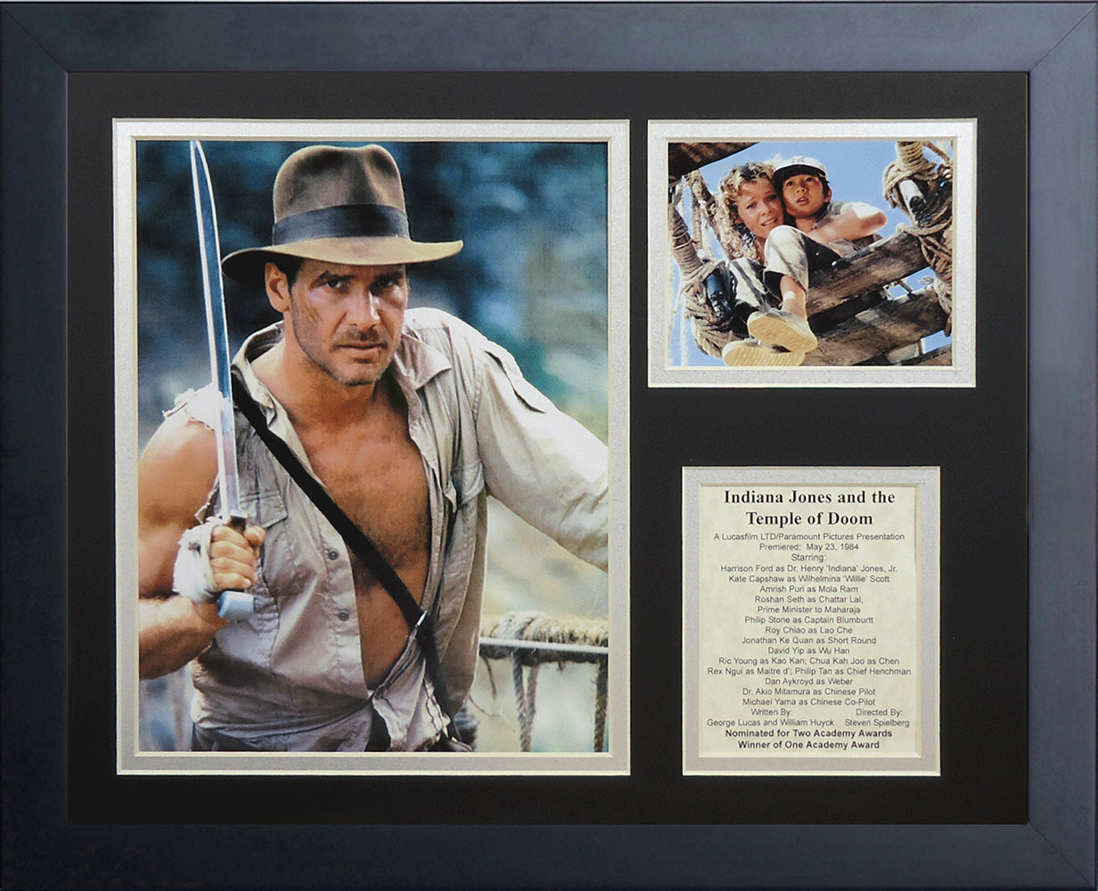 Legends Never Die Indiana Jones Picture Frame Memorabilia | Wayfair