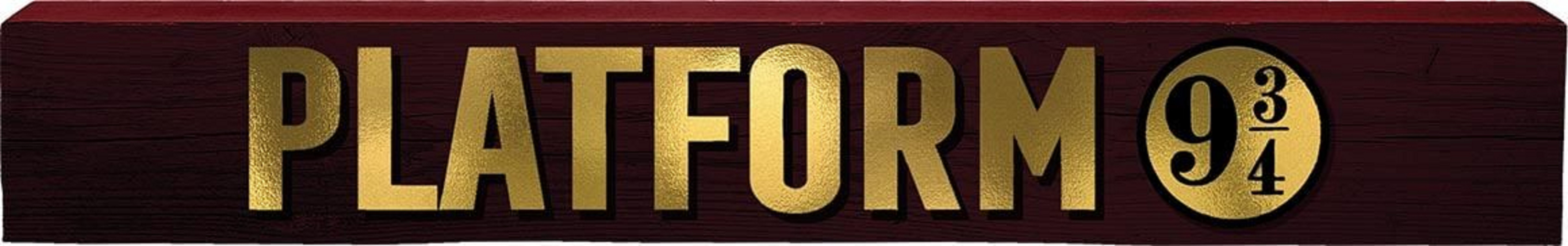 Spoontiques Platform Long Wood Sign | Wayfair