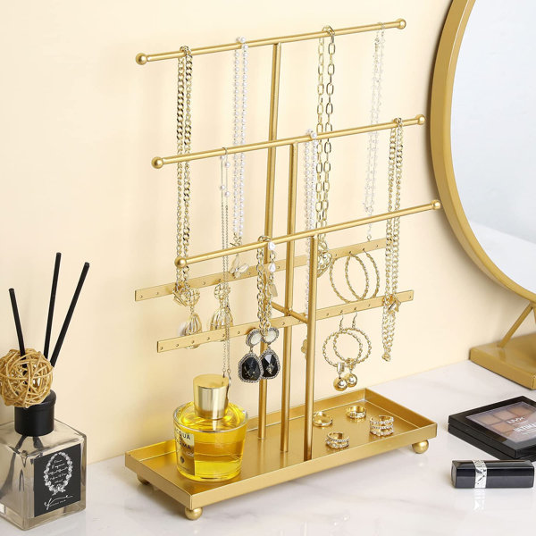 Gold-earring-stand | Wayfair