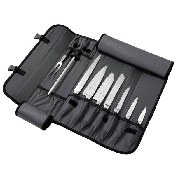 Mercer Cutlery Millennia 8 Piece Stainless Steel Assorted Knife Set ...
