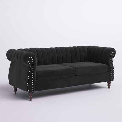 Etta Avenue™ Titus 76.4'' Upholstered Sofa & Reviews | Wayfair