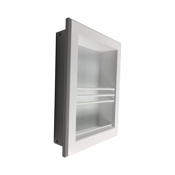 Timber Tree Cabinets Meridian Recessed Magazine Rack | Wayfair