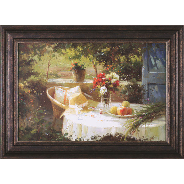 Art Effects A Country Table by Calvin Stephens - Picture Frame Print ...