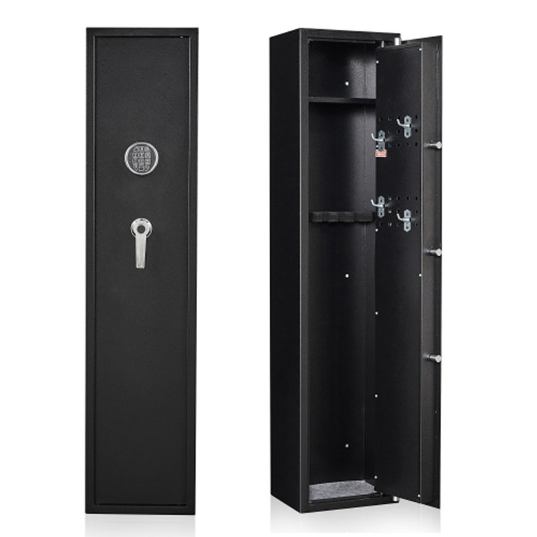 Hypefurniture 55.12 Inches Big Gun Safe Keypad 4 Position Rifle Safe 2. ...