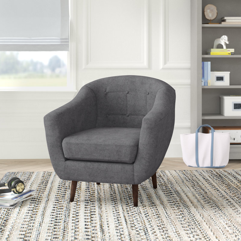Wade Logan® Alecsis Upholstered Armchair & Reviews | Wayfair
