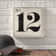 Williston Forge Vintage Number 12 Sign - Wrapped Canvas Textual Art ...