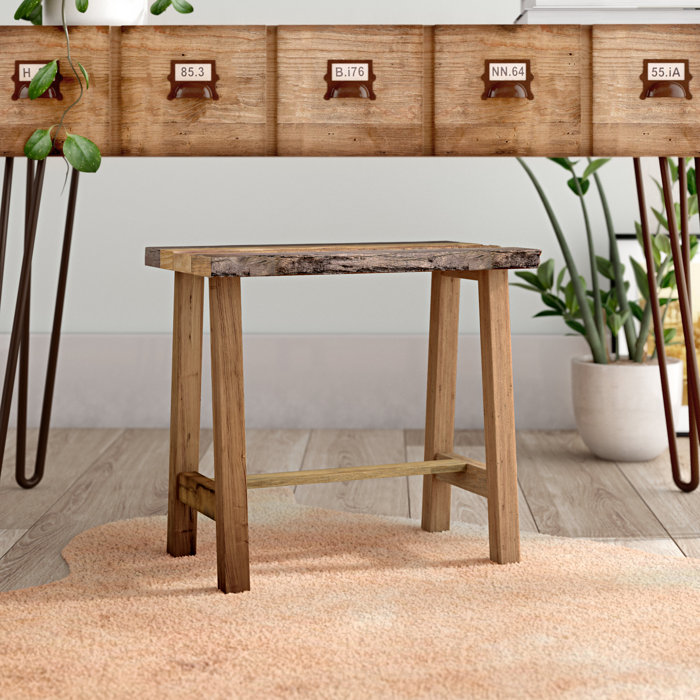 Alpen Home Steeves 45Cm Tall Solid Wood Stool & Reviews | Wayfair.co.uk