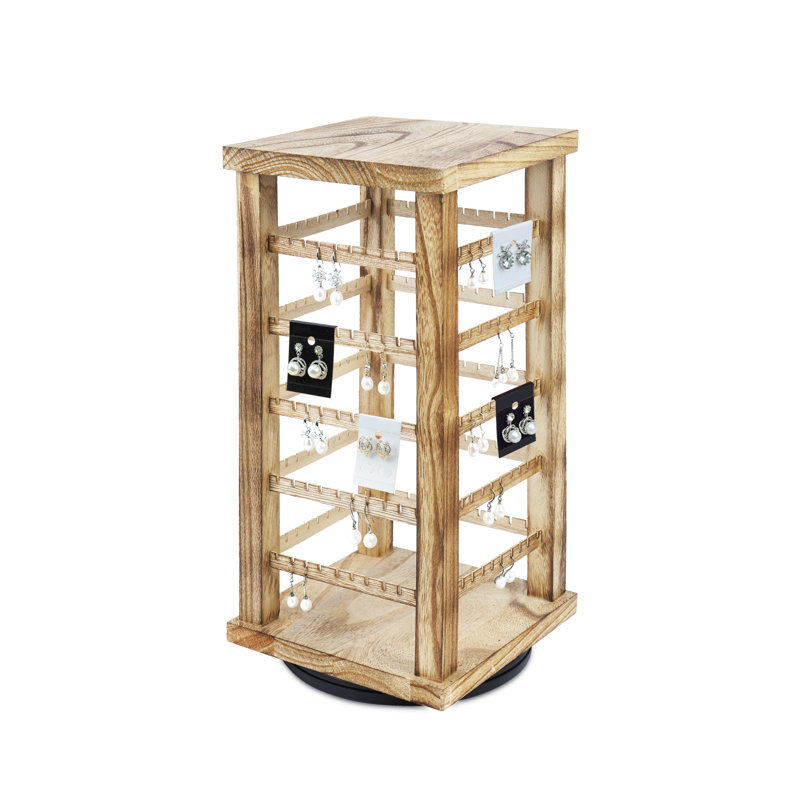 Rebrilliant Rotating Tower Earring Jewelry Stand & Reviews | Wayfair