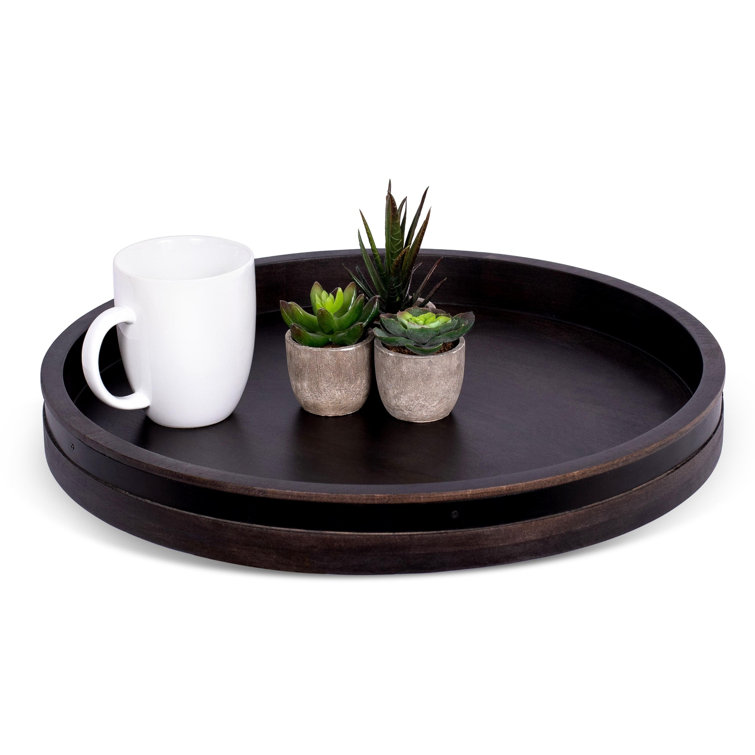 17 Stories Innisfil Round Wood Tray & Reviews - Wayfair Canada