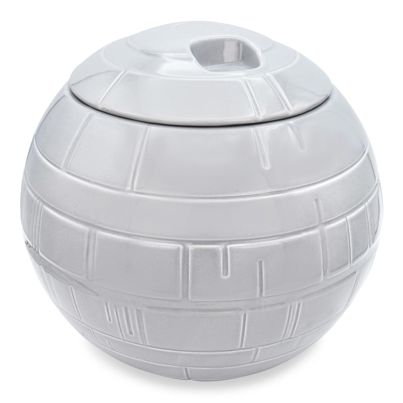 Ukonic Star Wars Death Star Ceramic Cookie Jar | Wayfair