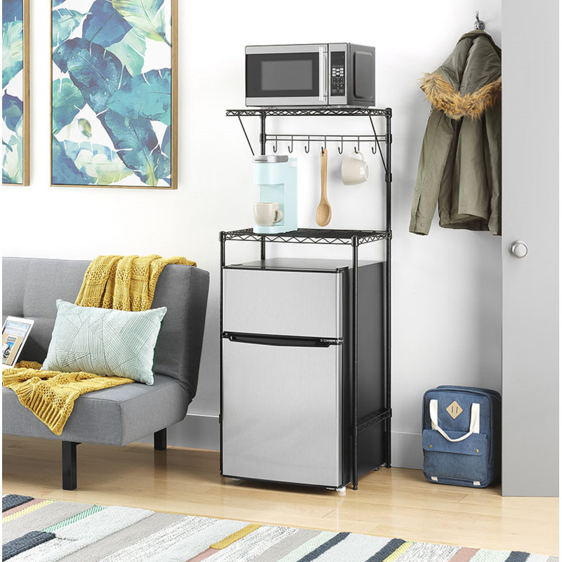 Shelves Above Mini Fridge at Lachlan Ricardo blog