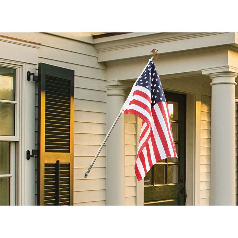 Olympus Flag and Banner American 2x3 ft. Rectangle Flag Set & Reviews ...