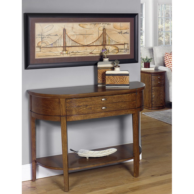 Alcott Hill® Weybossett 42'' Solid Wood Console Table | Wayfair