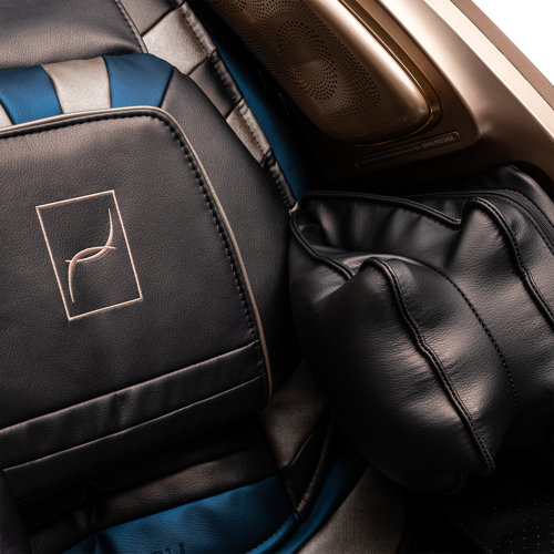 Bodyfriend Genuine Leather Power Reclining Heated Massage Chair | Wayfair