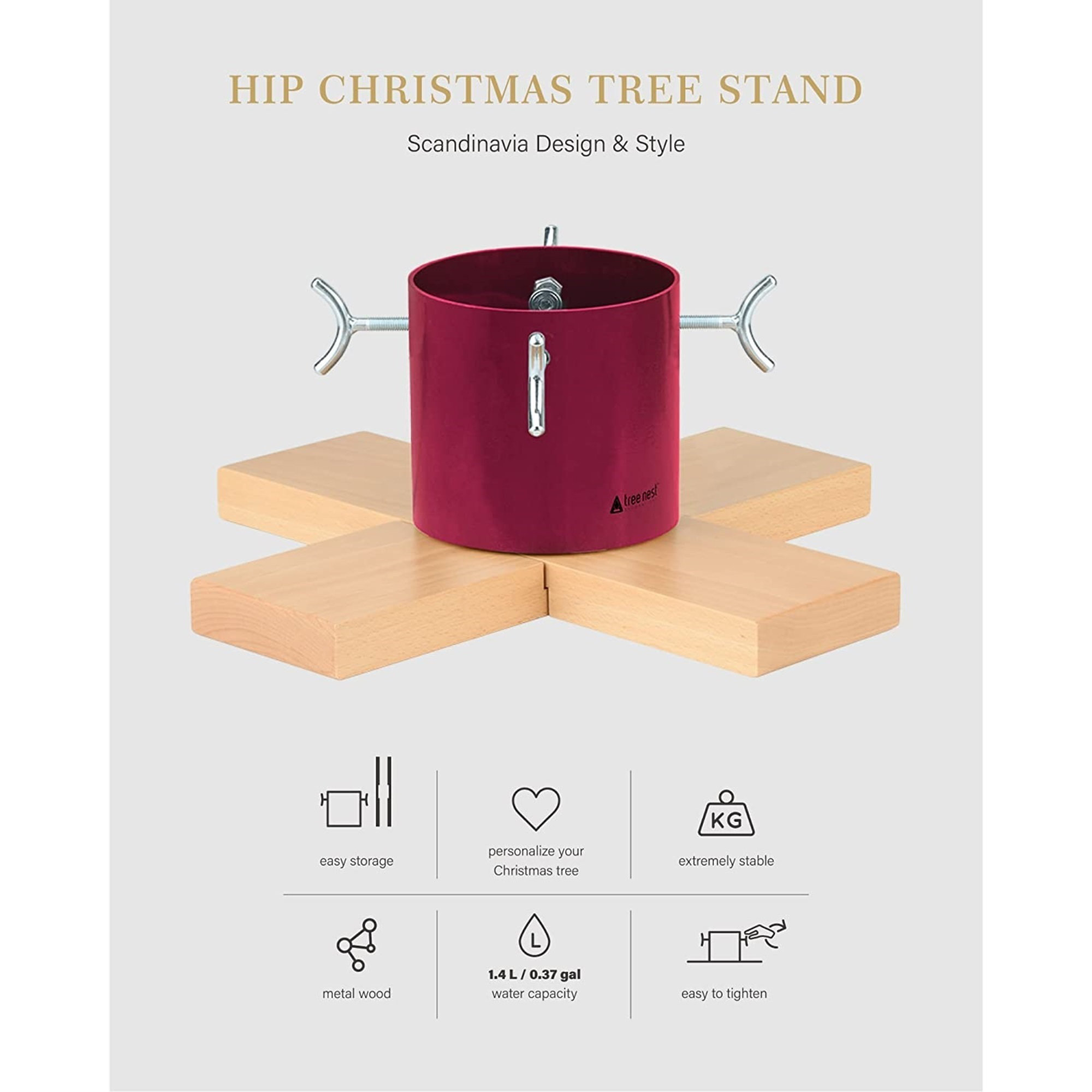 TreeNest Christmas Live Tree Stand | Wayfair