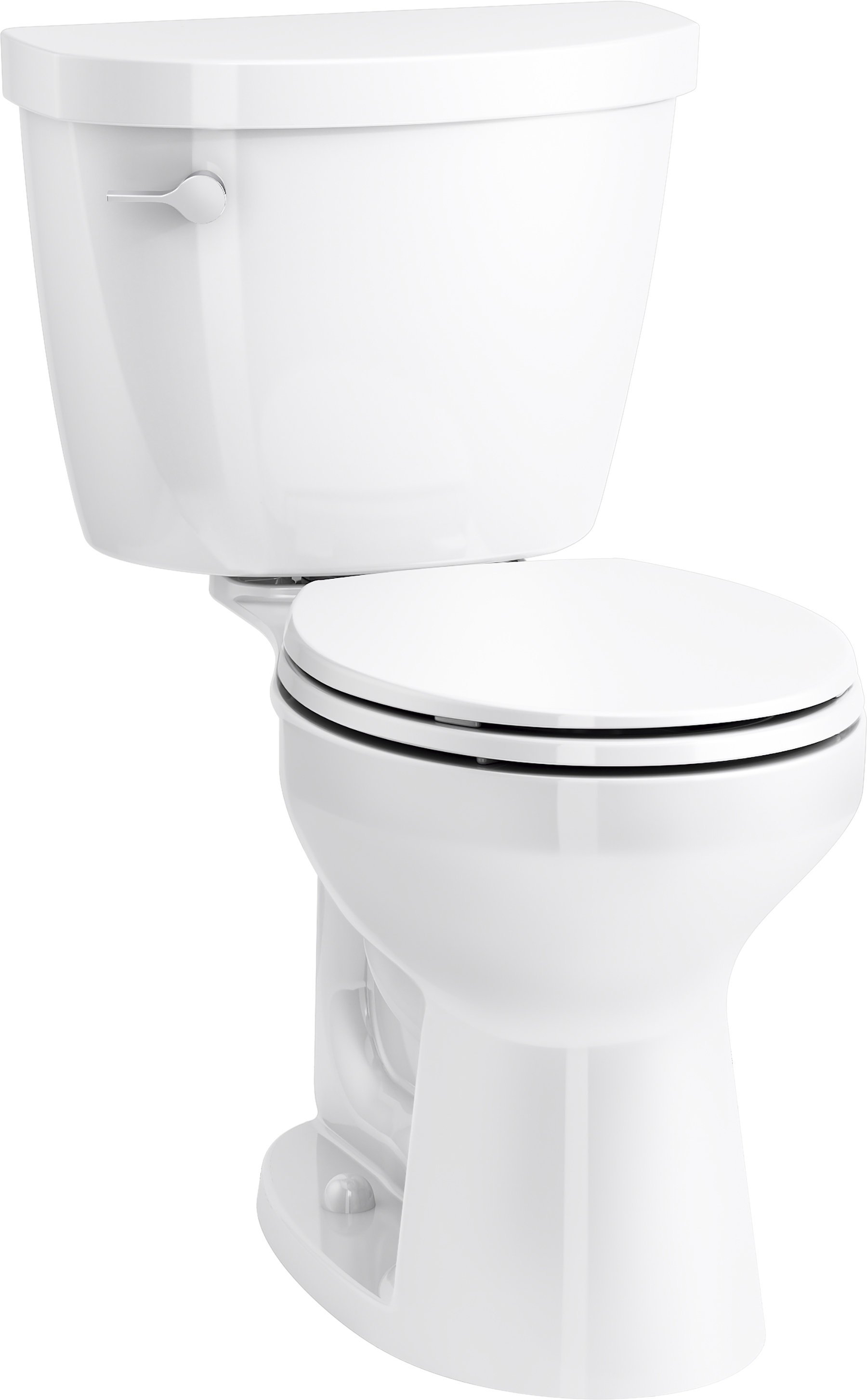 Kohler Cimarron® 1.28 GPF Water Efficient Round Two-Piece toilet (Seat ...