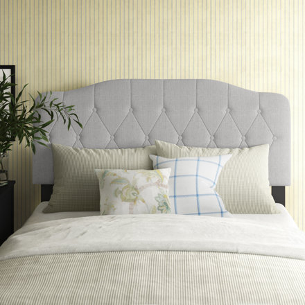 Wayfair | Grey Upholstered Headboards You'll Love in 2022