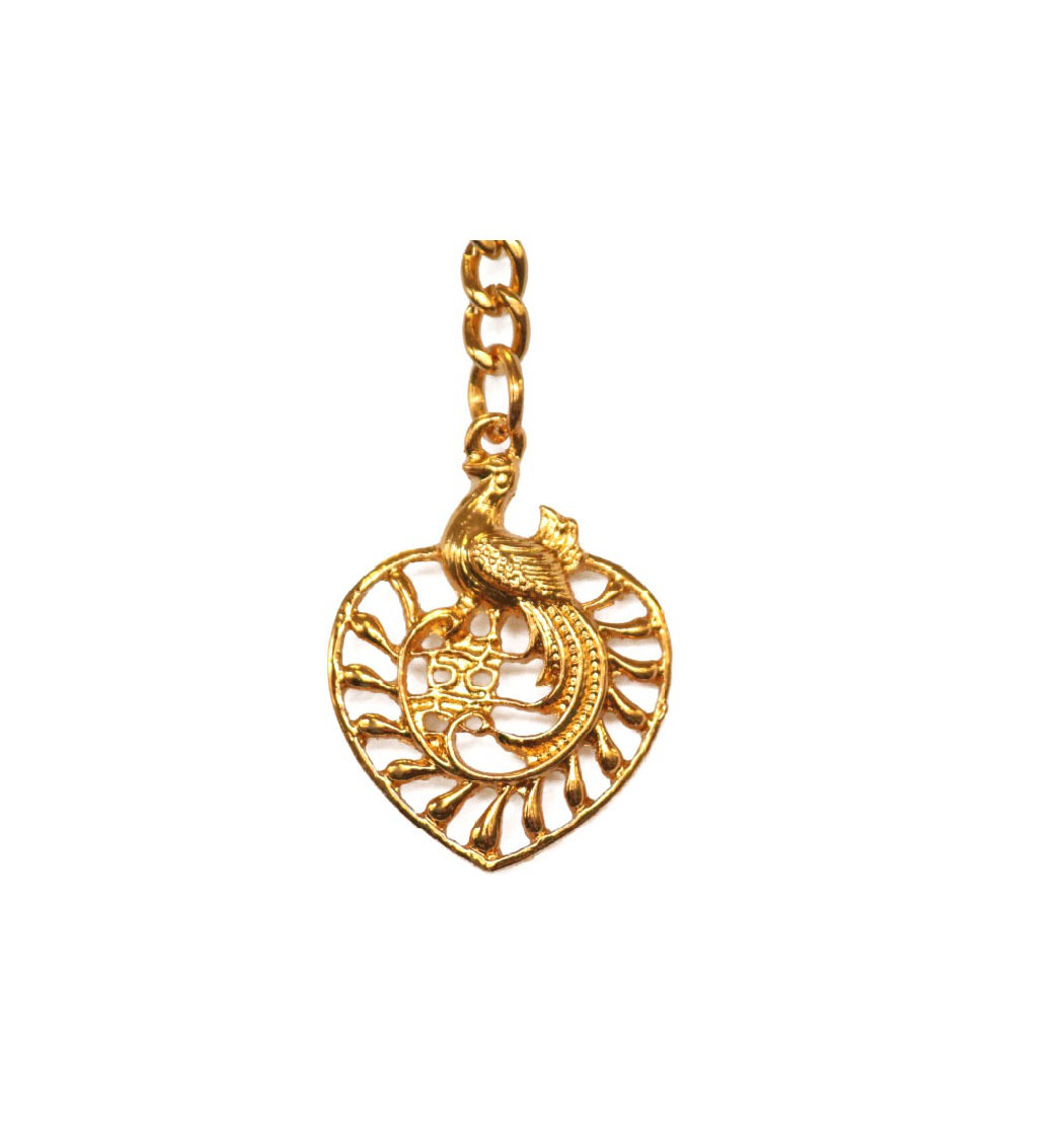 Feng Shui Import Double Happiness with Phoenix Amulet Key Chain | Wayfair