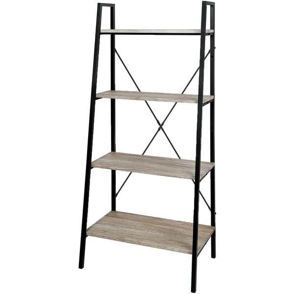 Williston Forge Babs 148Cm H x 60Cm W Steel Ladder Bookcase | Wayfair.co.uk