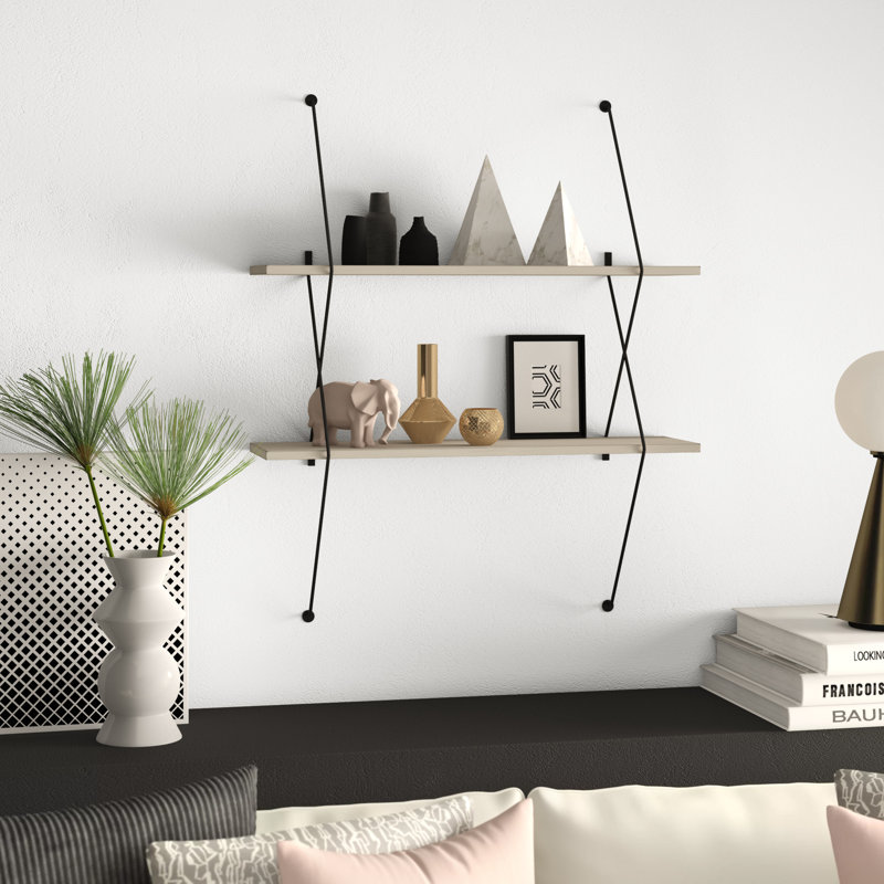 Mercury Row® Staats 2 Piece Tiered Shelf & Reviews | Wayfair.ca
