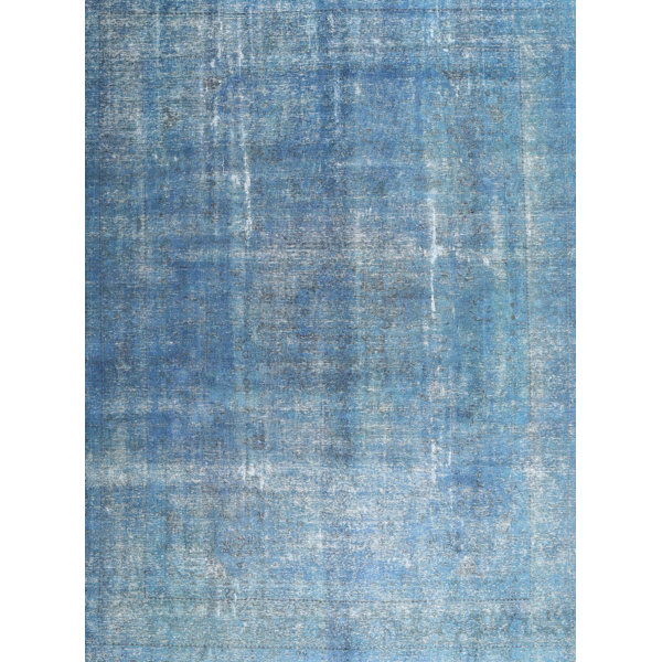 Bloomsbury Market Power Loom Beige/Sea Blue Rug | Wayfair