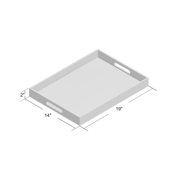 Prep & Savour Athelstan Serving Tray & Reviews | Wayfair