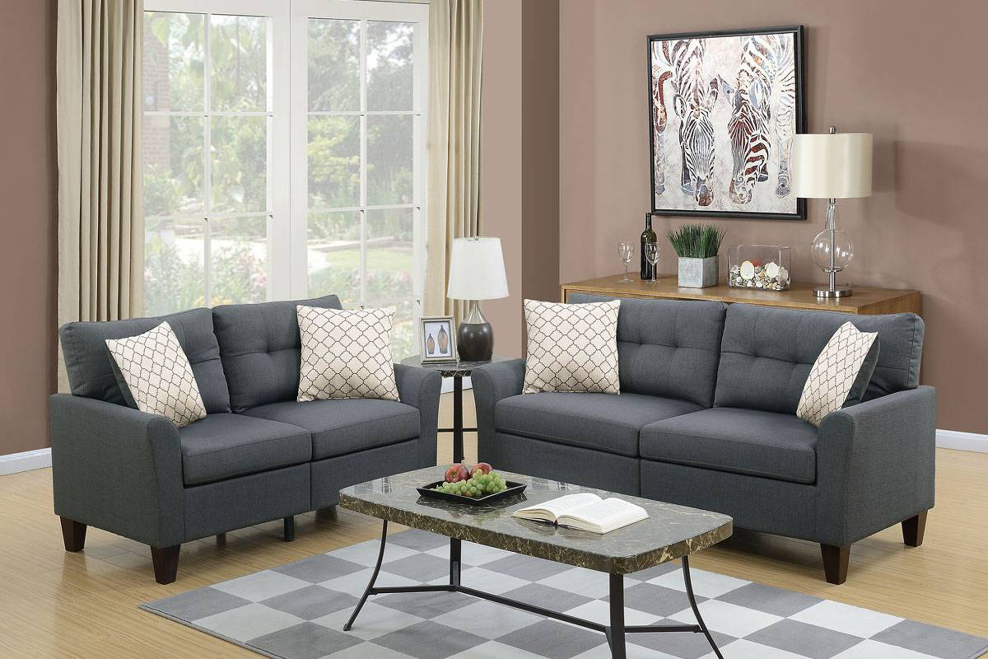 Winston Porter Cole-Lee 2 Piece Living Room Set | Wayfair