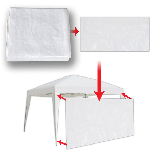 SunriseOutdoorLTD Outdoor Pop Up Side Wall & Reviews | Wayfair