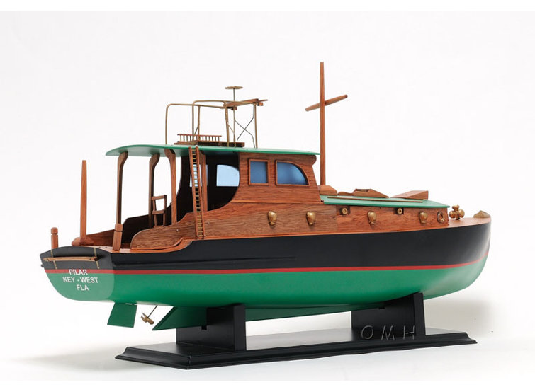 Old Modern Handicrafts Pilar Model Boat | Wayfair