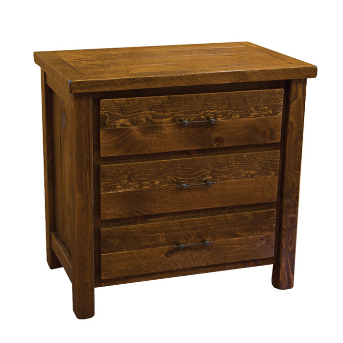 Loon Peak® Dichiera 3 - Drawer Solid Wood Bachelor's Chest | Wayfair.ca