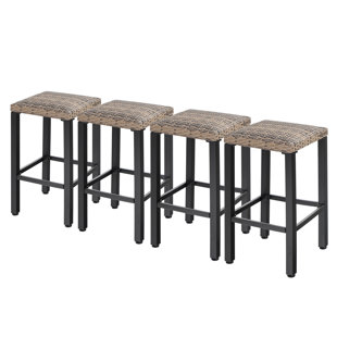 Wayfair | 4 Legs Four Patio Bar Stools You'll Love in 2022