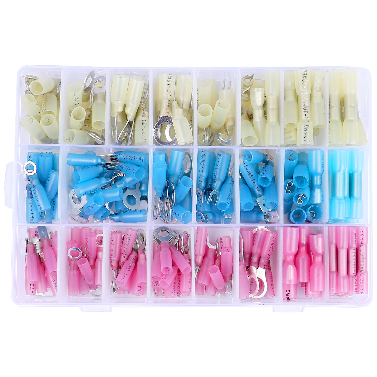 Boshen Heat Shrink Wire Connectors Assortment Crimp Terminals Marine ...