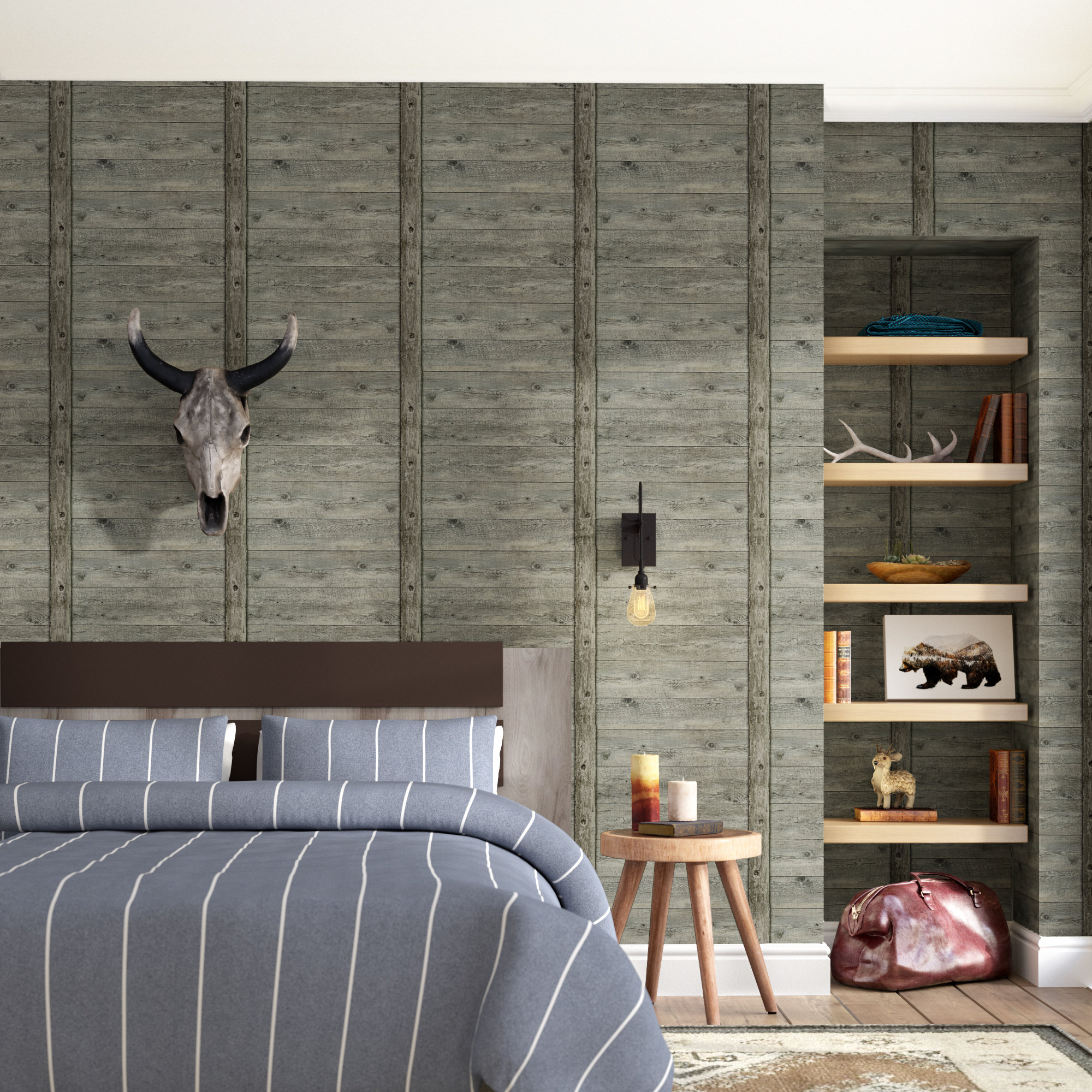 Union Rustic Marburger Wallpaper & Reviews | Wayfair
