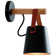 Corrigan Studio Rolette 1 - Light Black Armed Sconce | Wayfair.co.uk