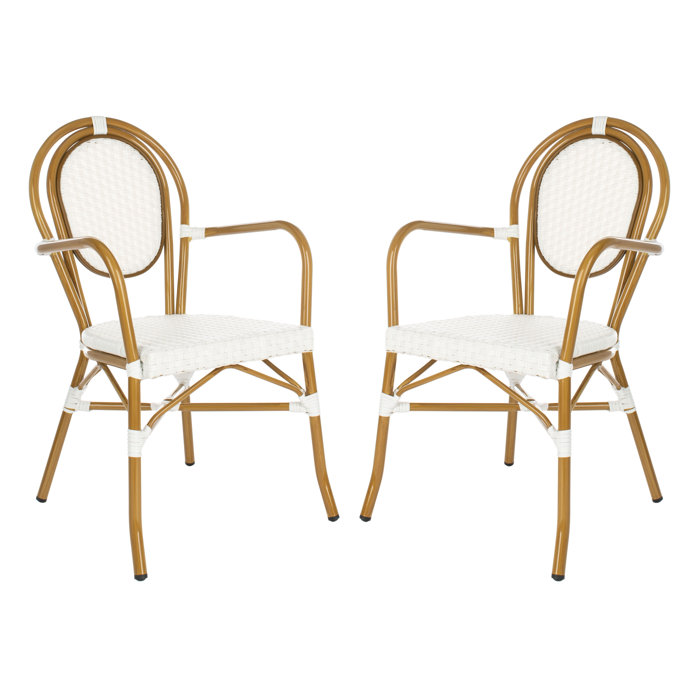 Sand & Stable Pim Patio Dining Arm Chair & Reviews | Wayfair