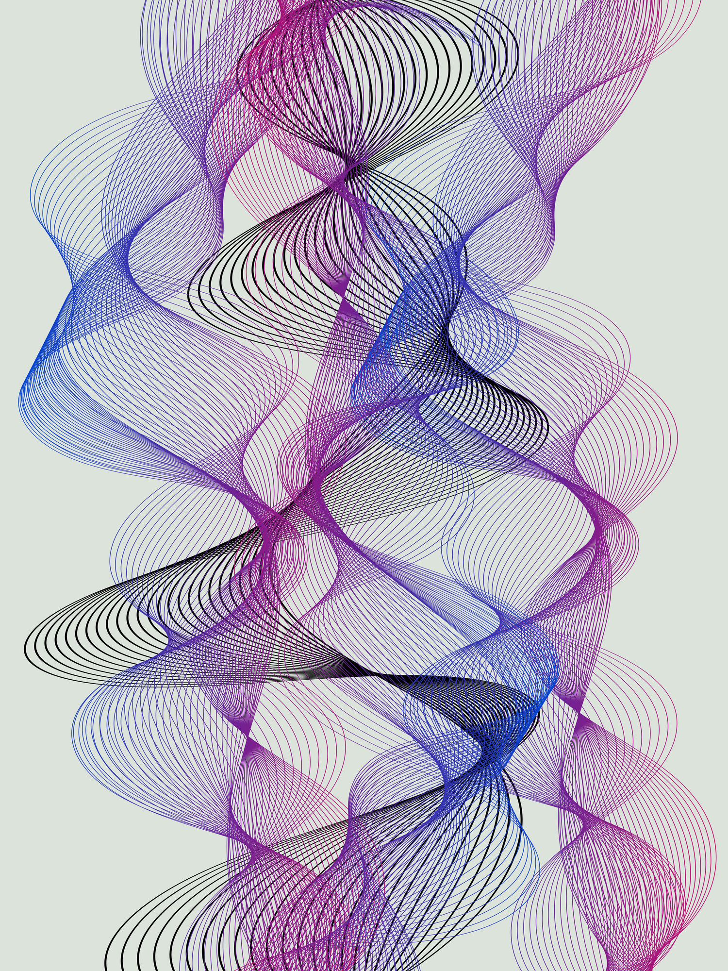 Made & Curated Winding Shapes Winding Shapes by Angel Estevez - Graphic ...