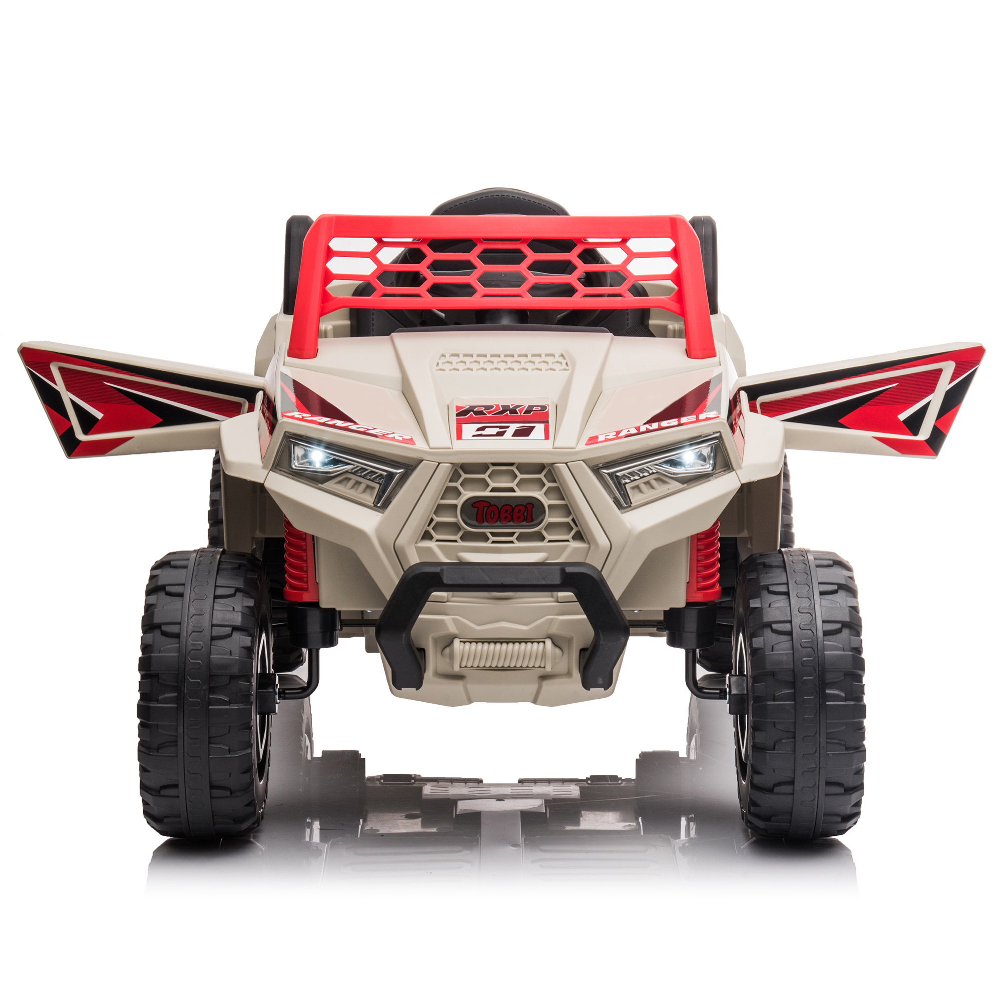 Tobbi 12V Kids Ride On UTV with LED Lights and Horn | Wayfair