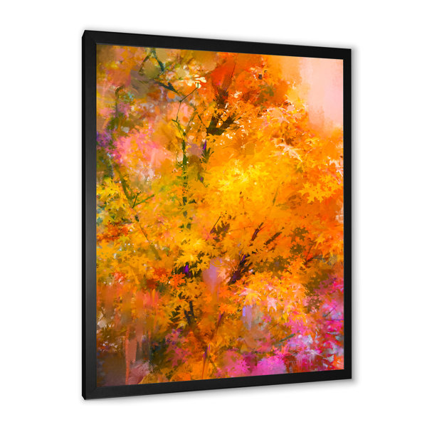 Millwood Pines Impressionist Autumn Yellow Tree Impressionist Autumn ...