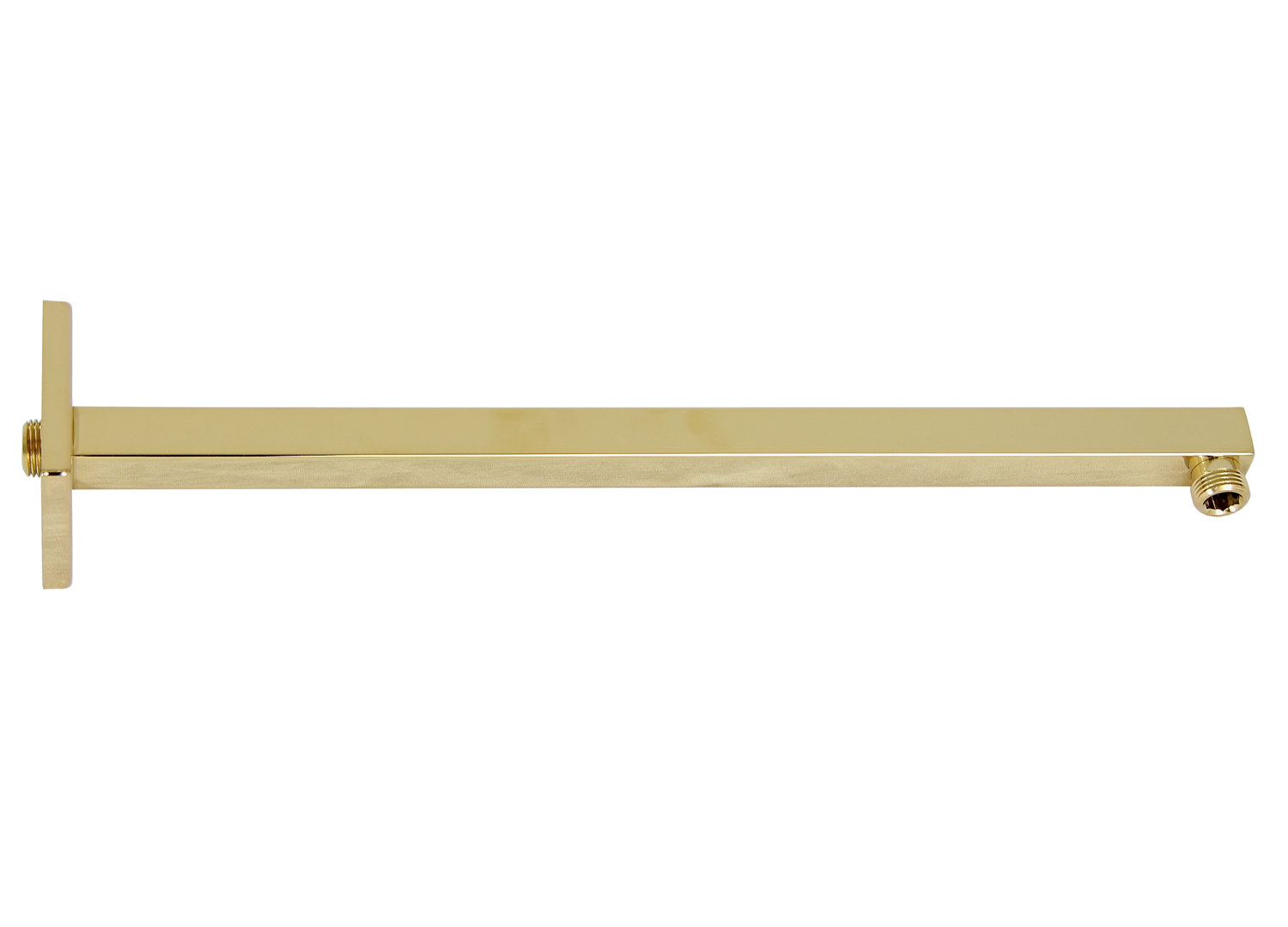 Barclay Wallmount Modern Square Shower Arm with Flange & Reviews | Wayfair