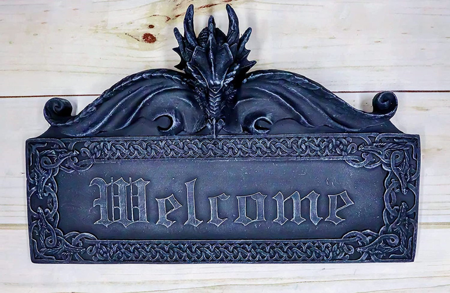 Trinx Dragon Welcome Wall Décor | Wayfair