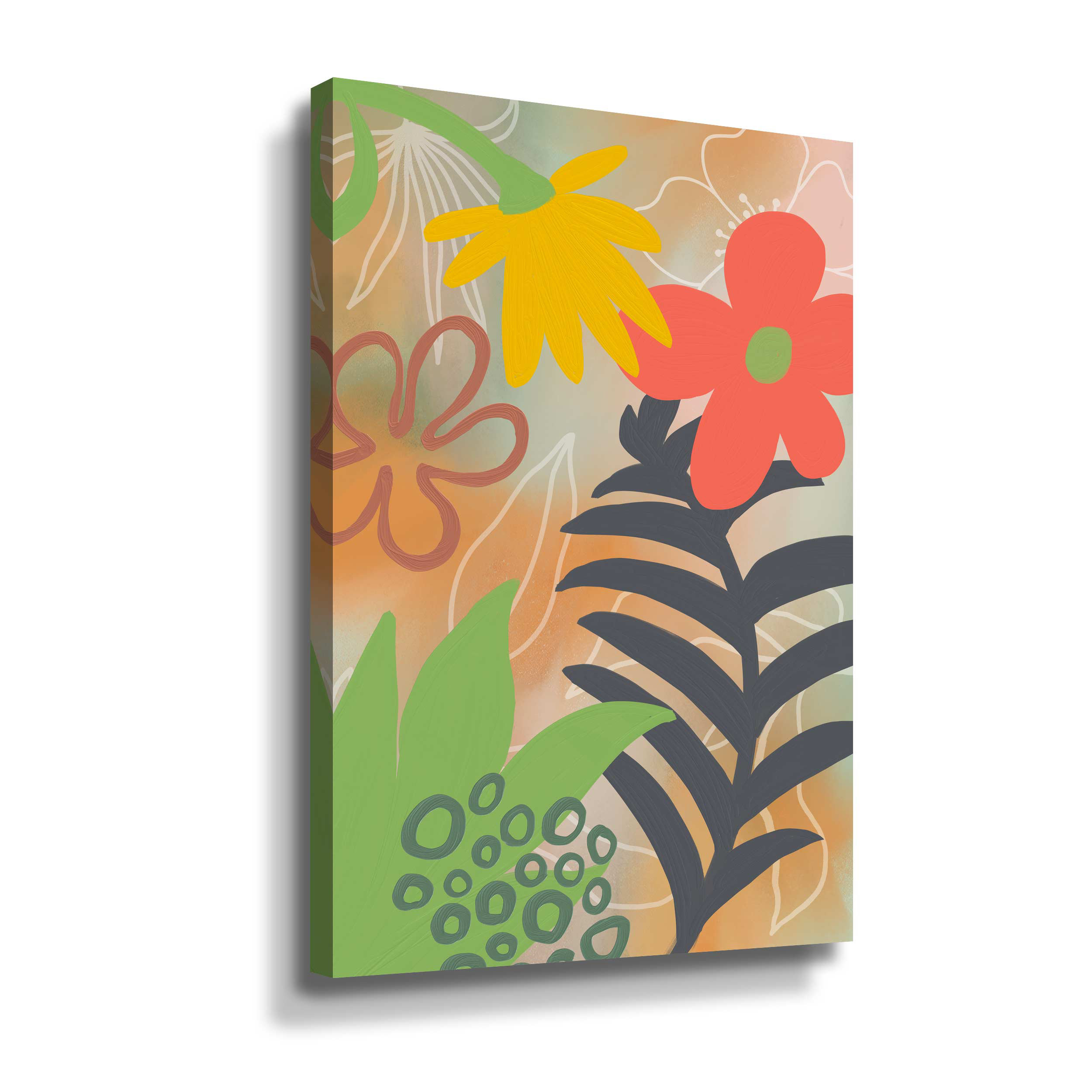 Bay Isle Home In My Patio - Painting on Canvas | Wayfair