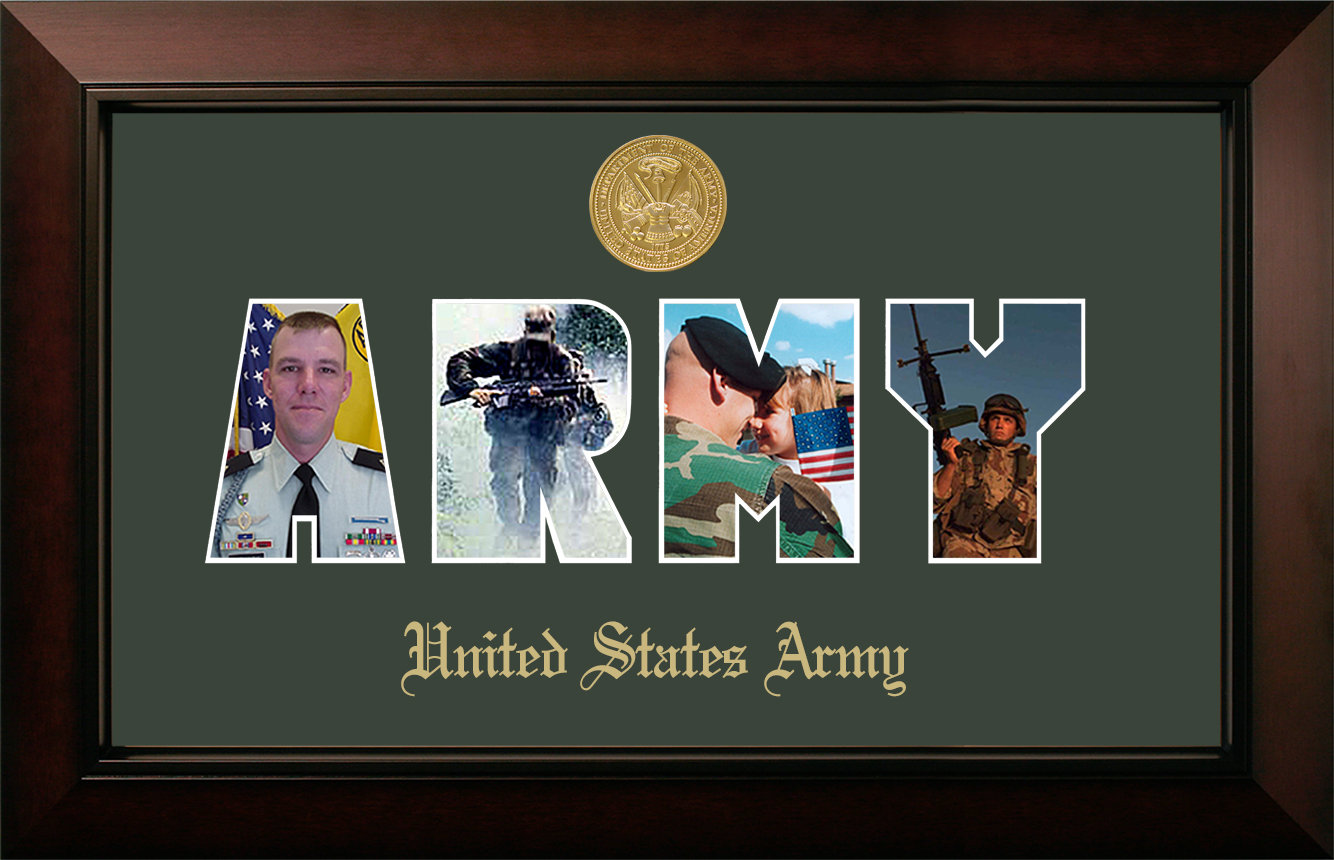 PATF Army Collage Photo Legacy Picture Frame | Wayfair