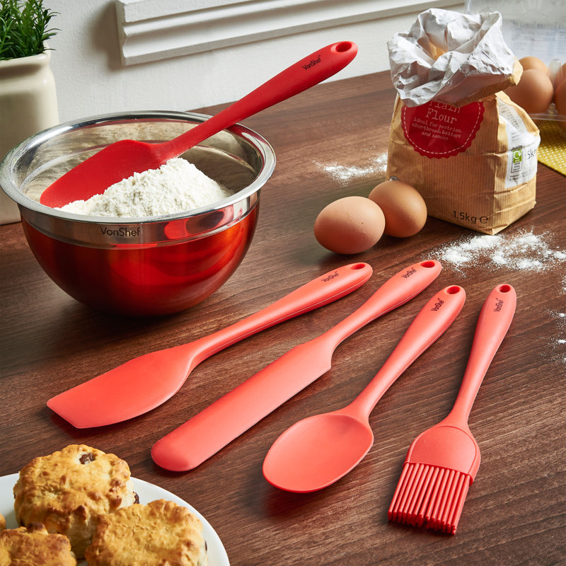 VonShef 5 Piece Baking Utensil Set & Reviews | Wayfair