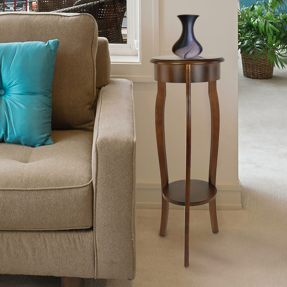 Alcott Hill® Solid Wood 3 Legs End Table & Reviews | Wayfair
