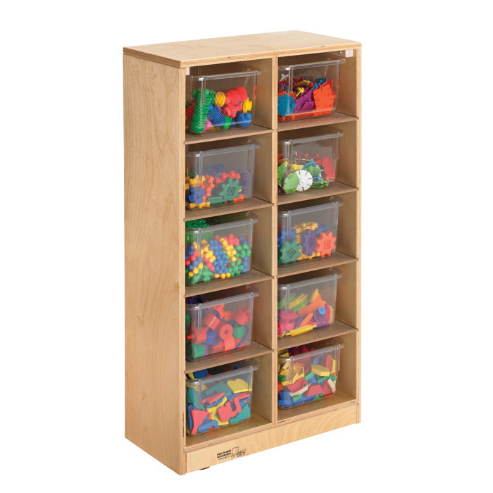 Childcraft Mobile 10 Compartment Cubby | Wayfair