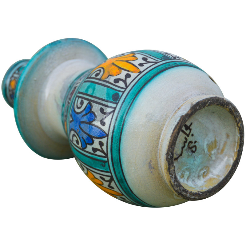 The Moroccan Room Ceramic Candlestick | Perigold