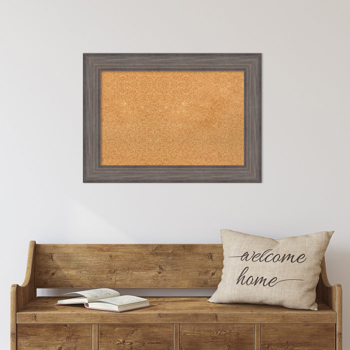 Gracie Oaks Wall Mounted Bulletin Board | Wayfair
